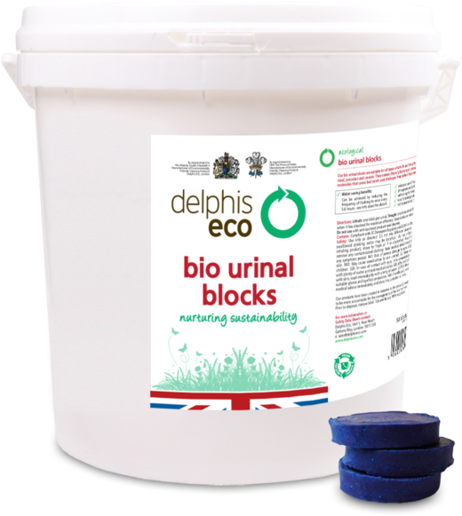 Download Delphis Eco Bio Urinal Blocks - Tub Of 50 PNG Image with No ...