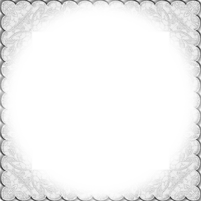 Download White Lace Frame Png Download - Circle PNG Image with No ...