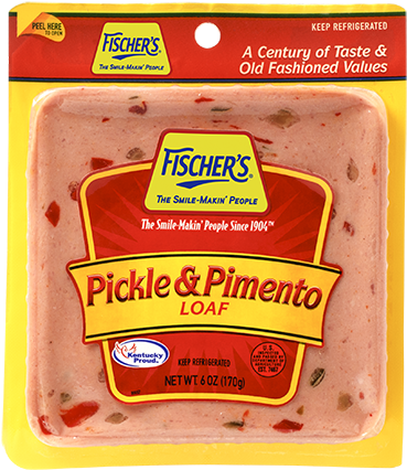Fischer's Pickle & Pimento Loaf 6 Oz - Fischers Pickle & Pimento Loaf ...