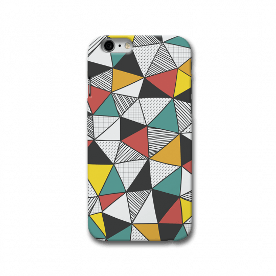 Download Triangle Abstract Pattern Iphone 6s Case - Mobile Phone PNG ...