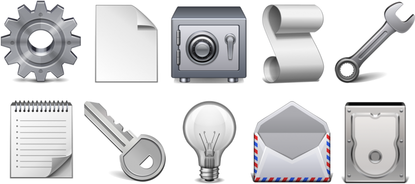 Download Stainless Free App Icons Set - Application Software PNG Image ...