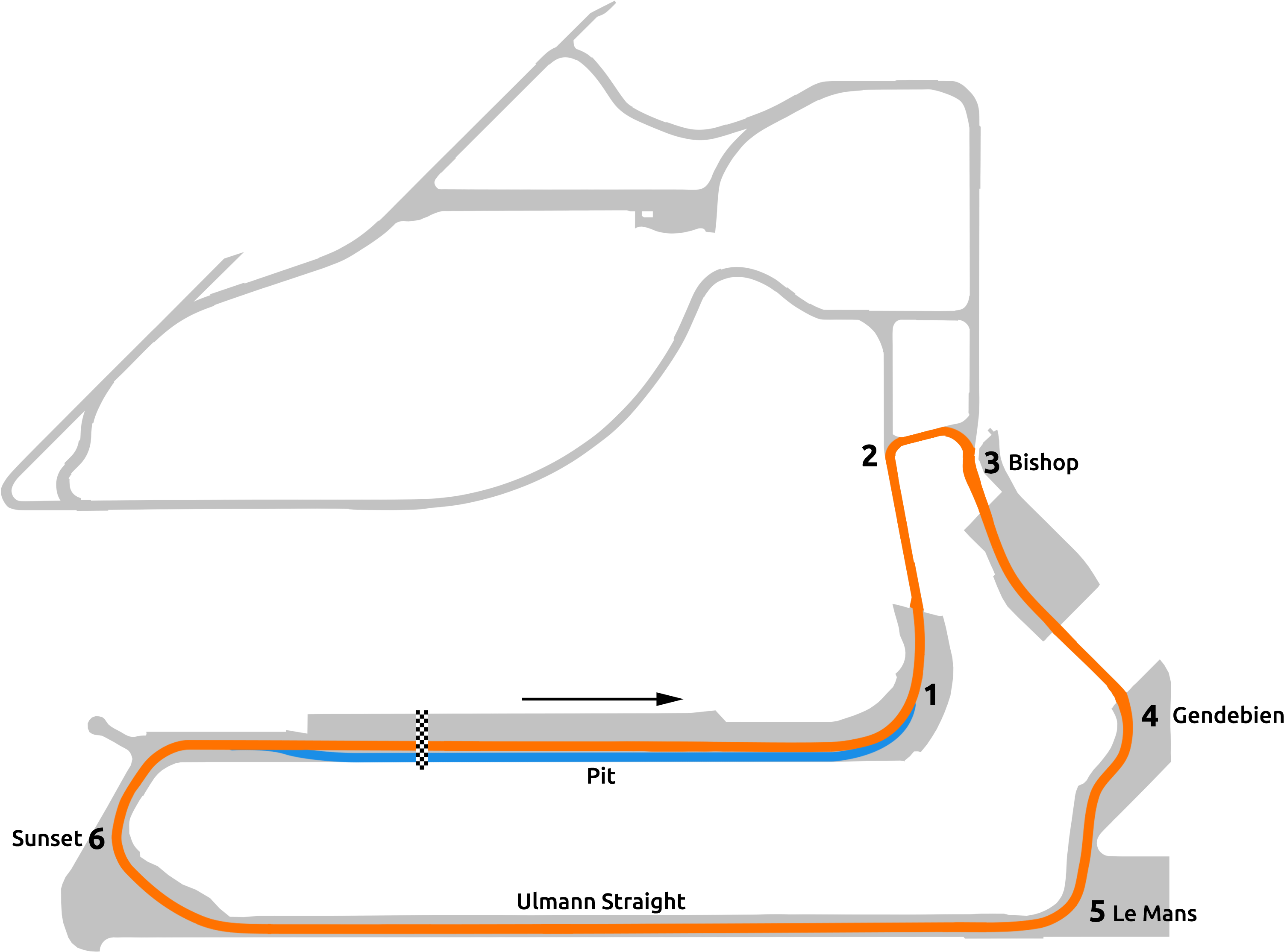 Download The School Layout Is - Sebring International Raceway PNG Image ...