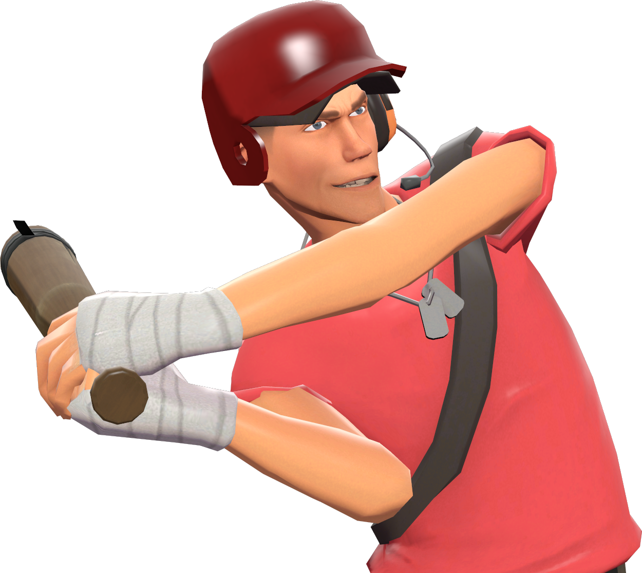 Scout With The Batter's Helmet Tf2 - Tf2 Scout Baseball Helmet - Free ...