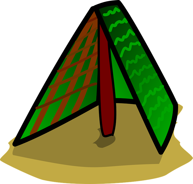 Download Triangle Clipart Tent - Cartoon Tents Transparent PNG Image ...