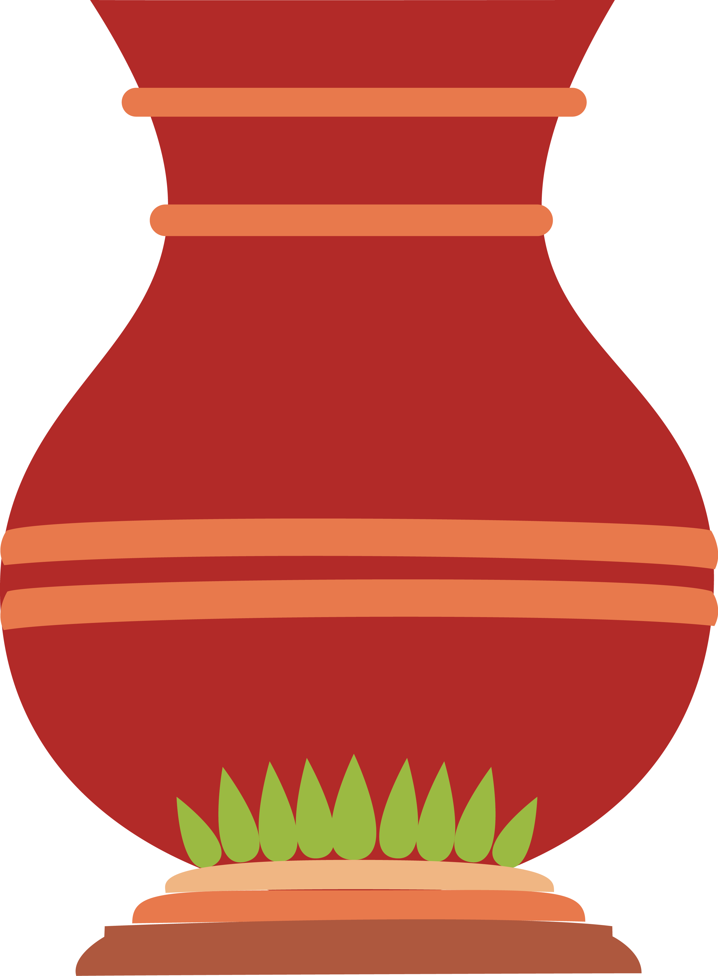 Download Png Coloured - India Pattern Pot Clipart PNG Image with No ...