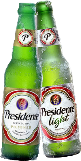 Presidente Y Presidente Light - Presidente Pilsner Type Beer Cerveza 12 ...