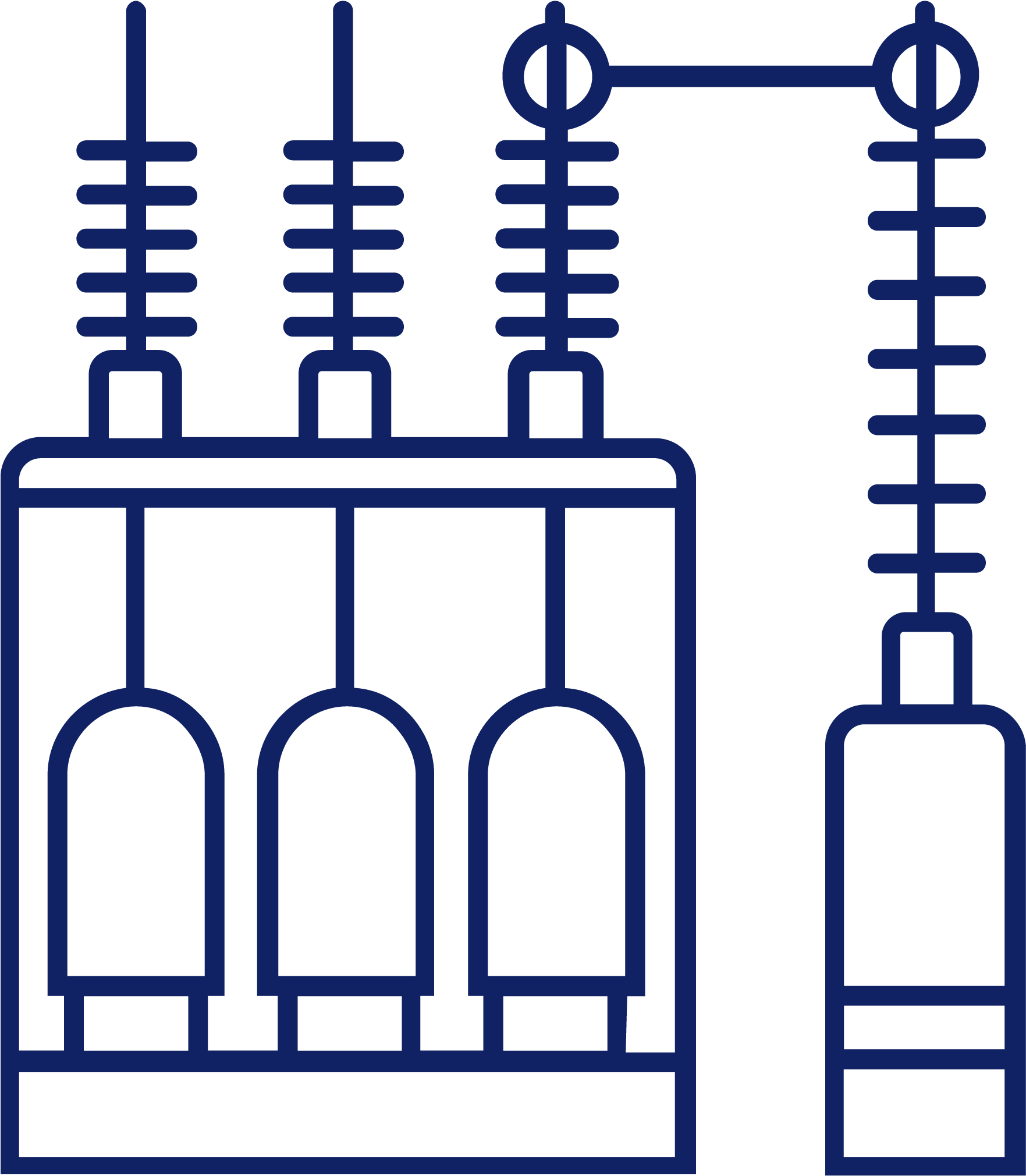Download Distribution - Power Substation Icon Png PNG Image with No ...