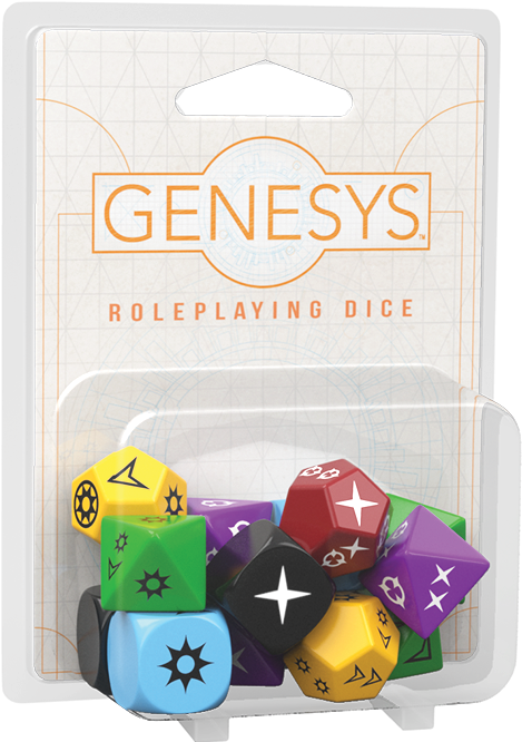 Download Gns02 Box Left - Genesys Rpg Dice PNG Image with No Background ...