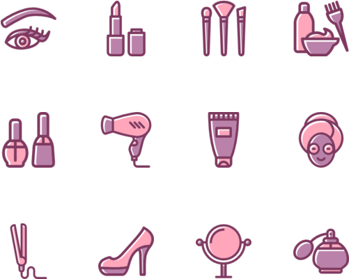Beauty Vector Png Download - Beauty Icons Png - Free Transparent PNG ...