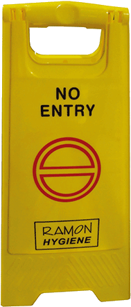 Download No Entry Warning 'a' Frame Sign - Industrial Supplies N.i. Ltd ...