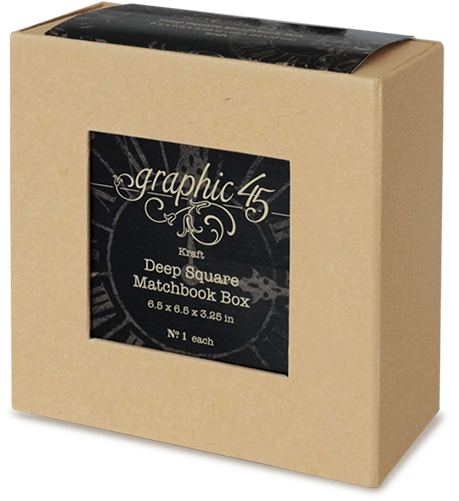 Download Deep Square Matchbook Box - Graphic 45 Staples Deep Matchbook ...