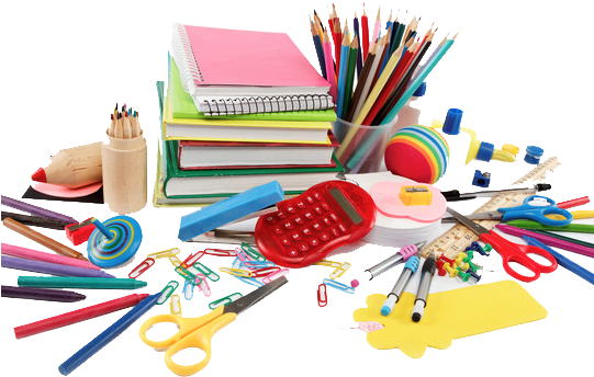 Download Accessories - School Supplies PNG Image with No Background ...