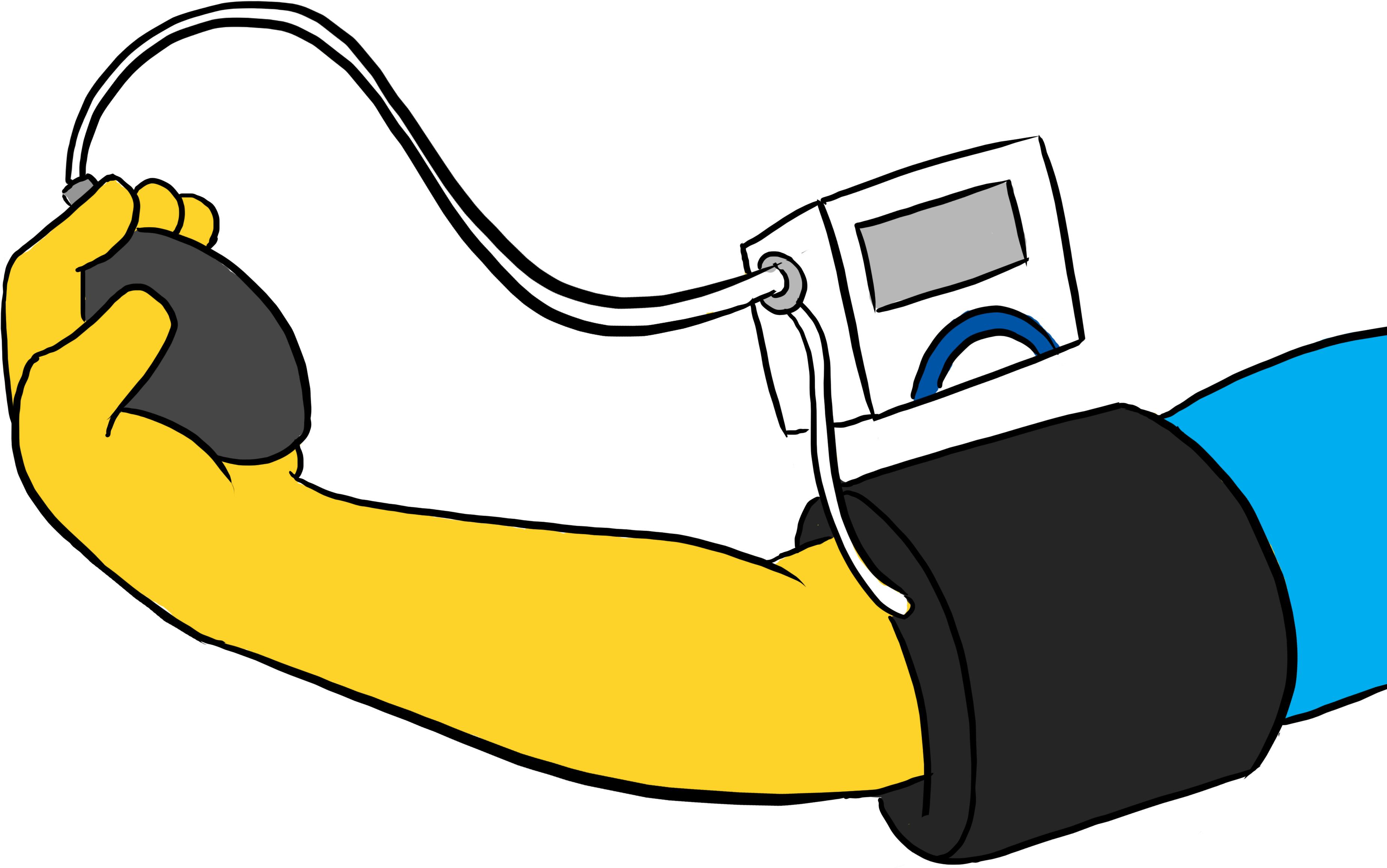 Checking Blood Pressure - Hypertension - Free Transparent PNG Download ...