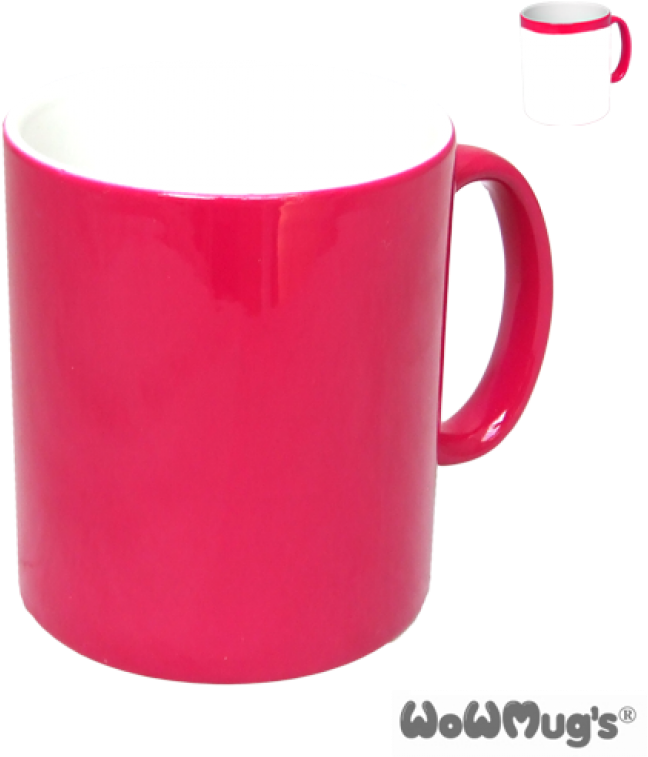 Download Personalised Wow Colour Changing Mug - Mug Blue PNG Image with ...