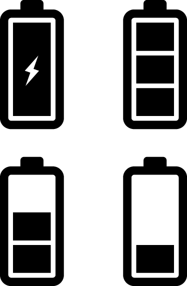 Download Battery Life Icons Wall Stickers - Battery Life Icon PNG Image ...