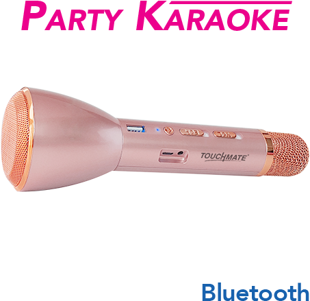 Download Touchmate Tm-qk200 Wireless Karaoke Mic - Audiovisual PNG ...