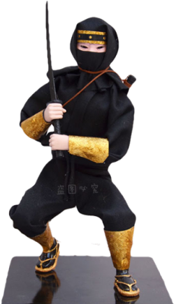 Download Japanese Ninja Doll PNG Image with No Background - PNGkey.com