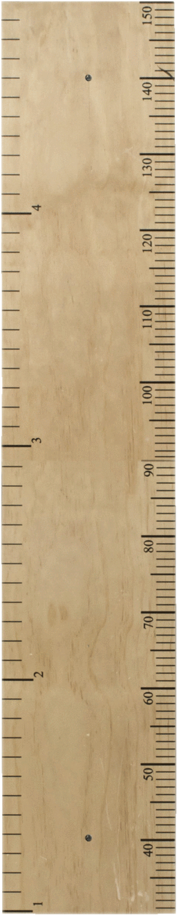 Height Chart - Ruler - - Height Chart Ruler - Free Transparent PNG ...