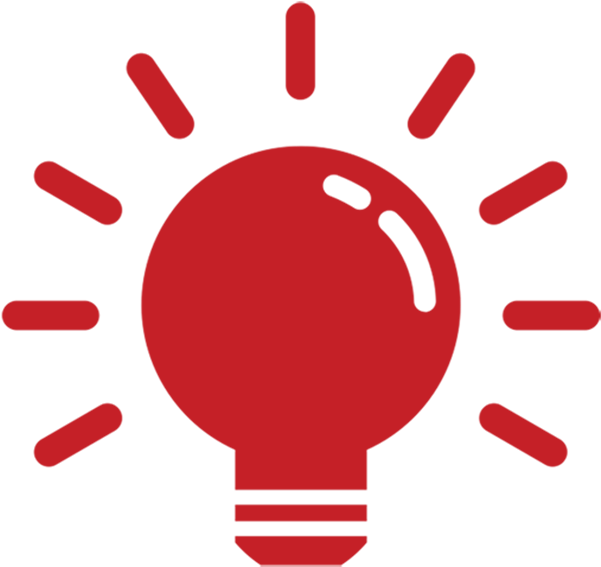 Red Light Bulb Icon - Free Transparent PNG Download - PNGkey