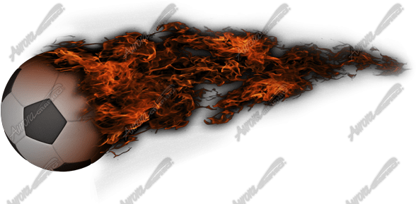 Download Flaming Soccerball - Flame PNG Image with No Background ...