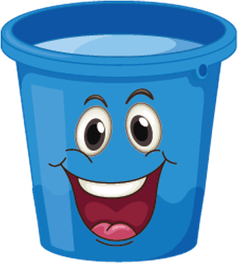 Download Buckets With Faces Blue Happy Clipart Math Image Pbs - Happy ...