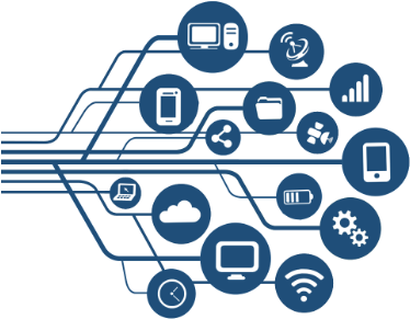Information Technology Services Provides Management - Technology Icon ...
