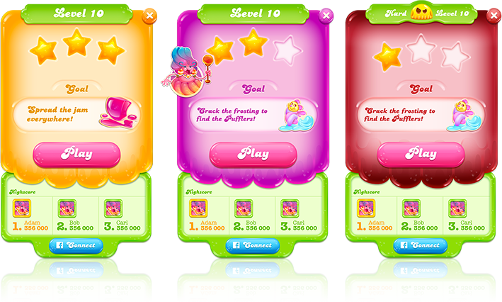 Candy Crush Jelly Saga Ui - Candy Crush Jelly Ui - Free Transparent PNG ...