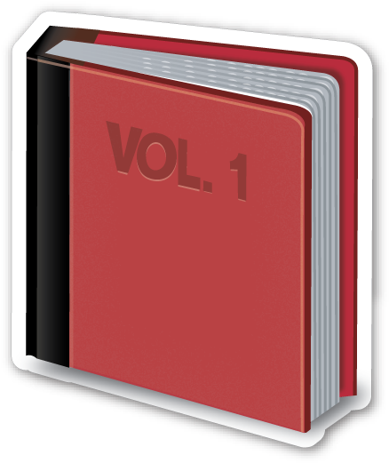 Download Closed Book - Emoji PNG Image with No Background - PNGkey.com