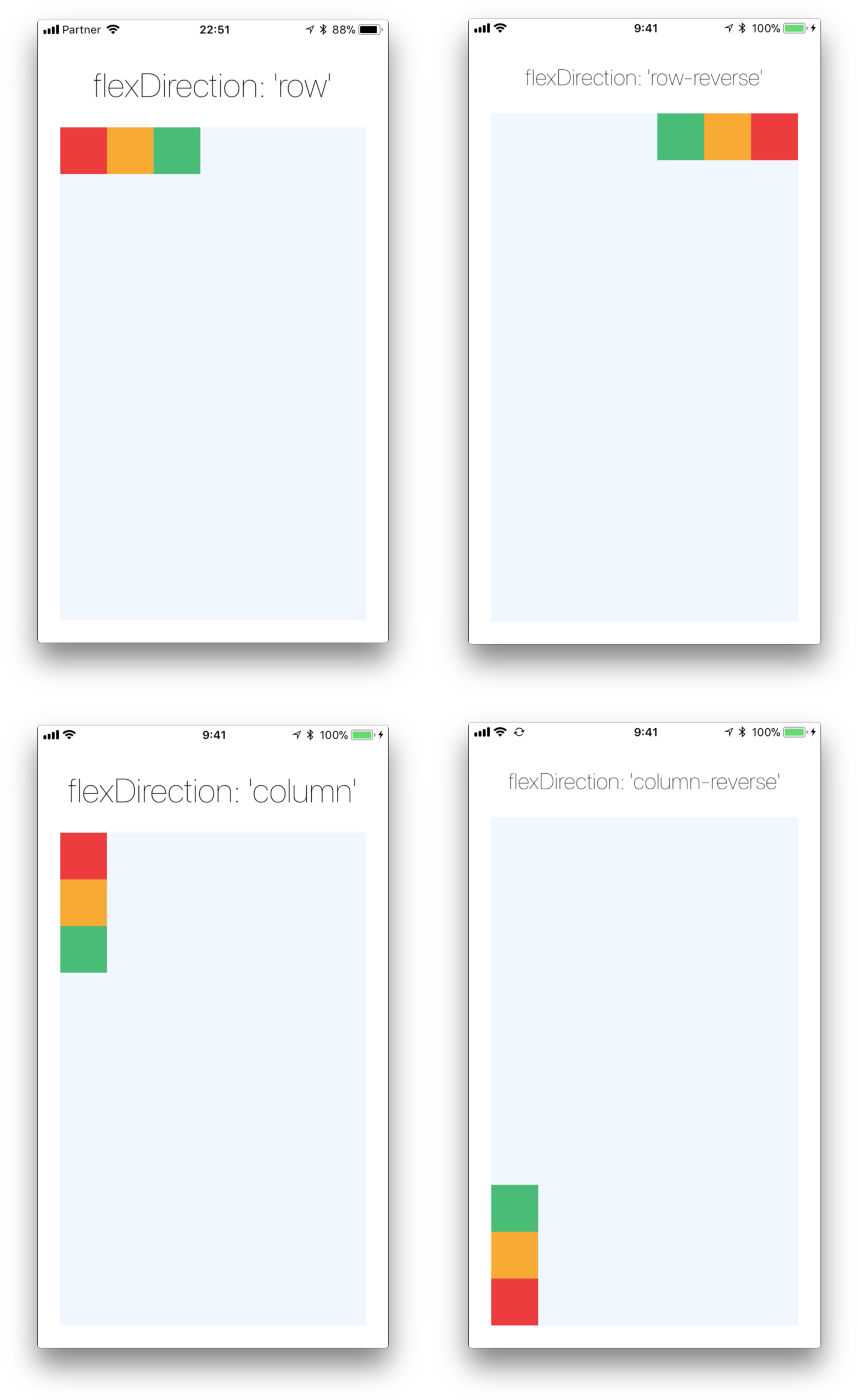 Download Flexdirection - ' - React Native Layout PNG Image with No ...