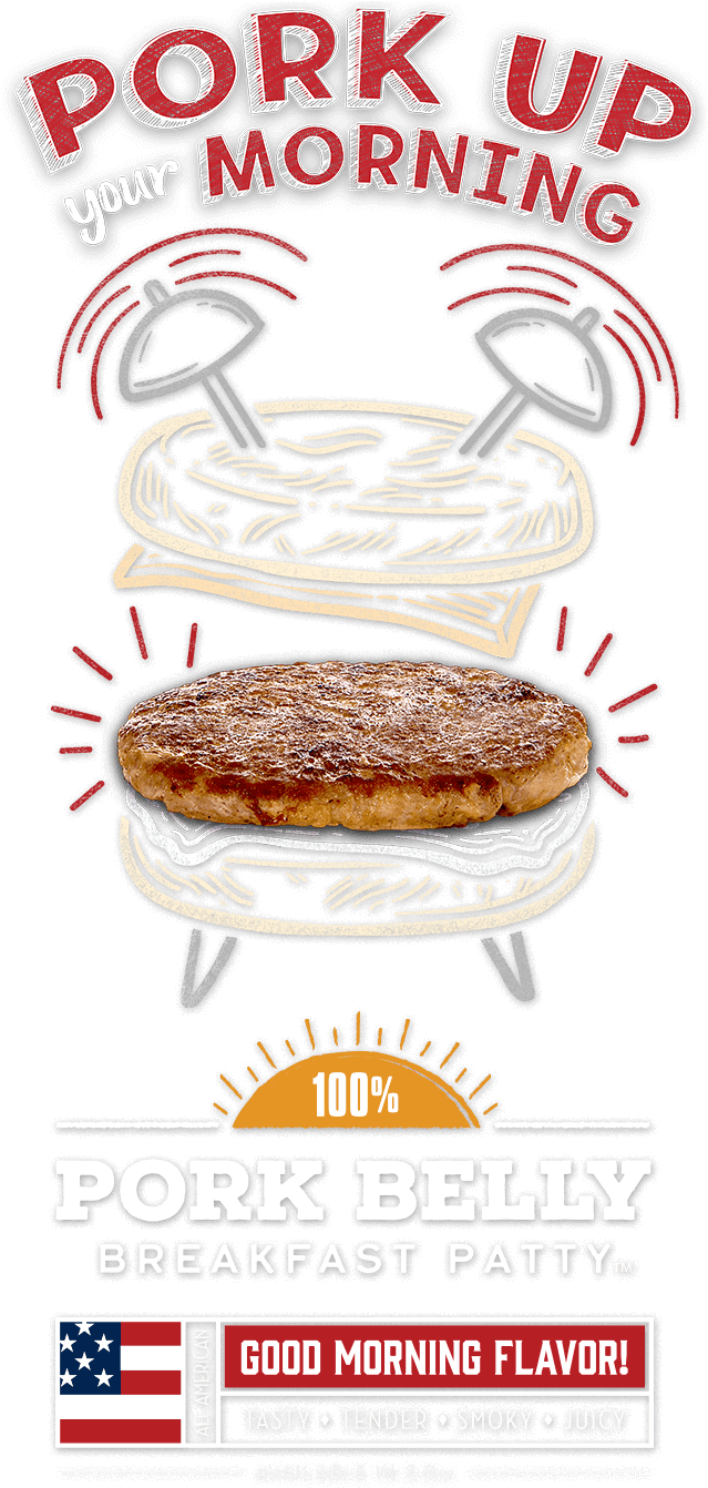 Download Pork Belly Breakfast Patty M - Pork PNG Image with No ...