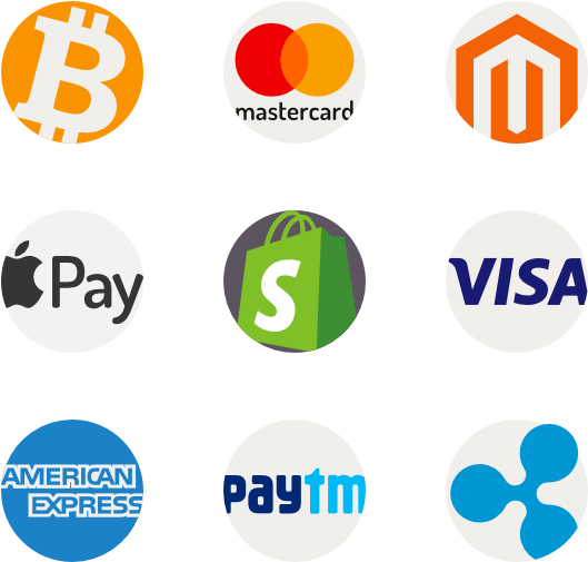 Ecommerce And Payment Method Logos - Paypal Here Chip Card Reader (emv ...