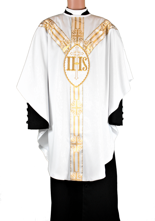 Download White And Gold - Bishop PNG Image with No Background - PNGkey.com