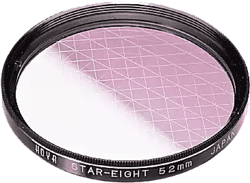 Download Star-8 - Hoya 82mm 8 Point Star Effect Glass Filter, PNG Image ...