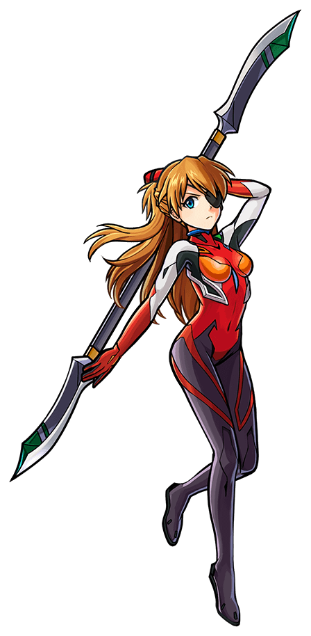 Download Gear Halberd Asuka Langley Render - Asuka Langley Unison ...