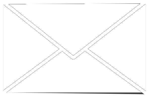 Download Mail Icon White - Line Art PNG Image with No Background ...