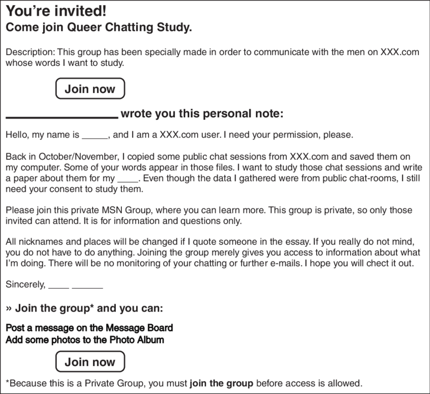 Download 1 Invitation E Mail To Chat Room Participants - Mail ...