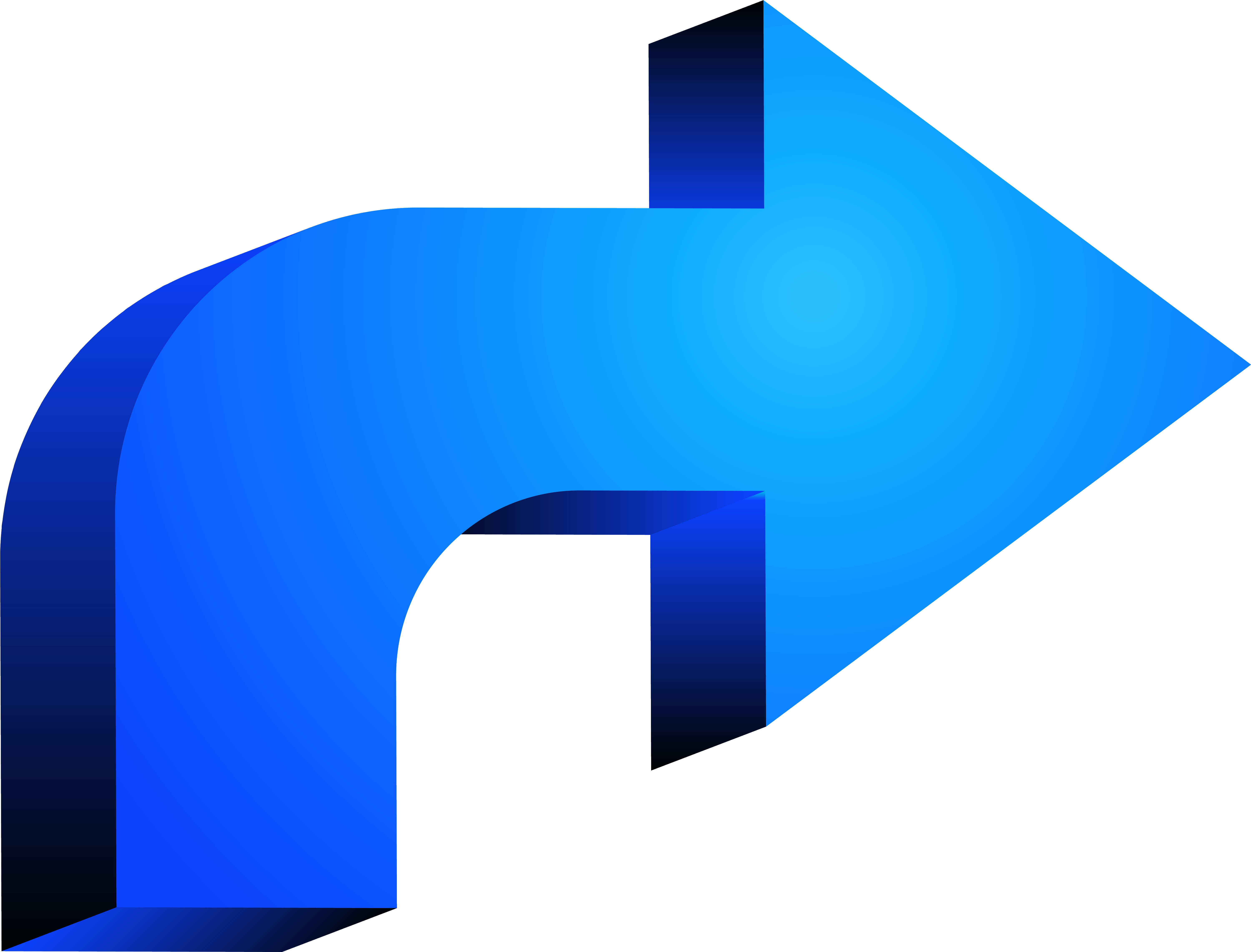 Blue 3d Arrow Png - Free Transparent PNG Download - PNGkey