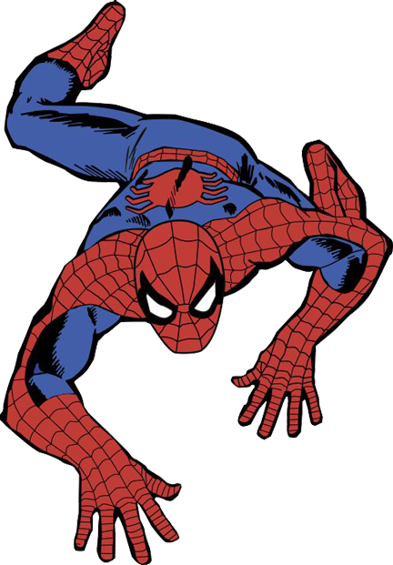 Download Spiderman Climbing Wall Png - Spiderman Comic PNG Image with ...