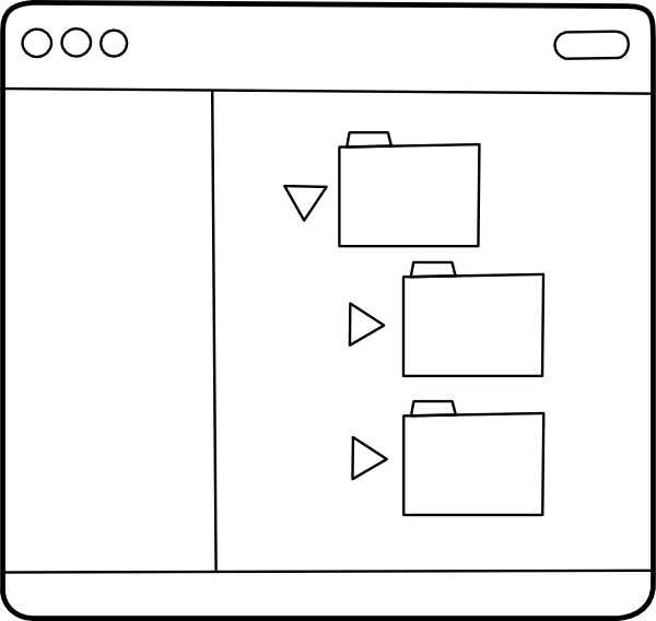 Download How To Set Use Folder Tree Icon Clipart PNG Image with No ...