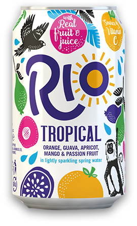 Download Meet The Rio Family - Rio Tropical 24x 330ml Cans PNG Image ...