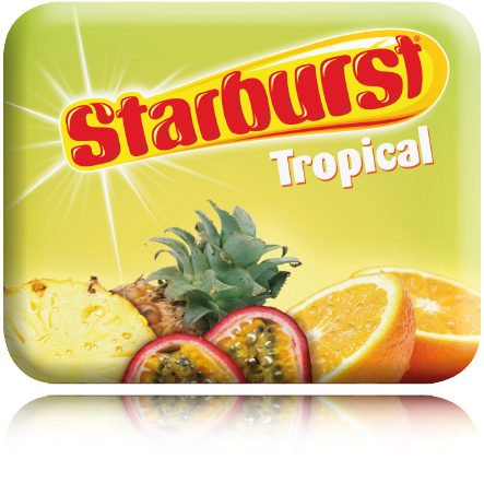 Download Starburst® Tropical Drink - Klix Starburst Orange+ Vat Per 375 ...