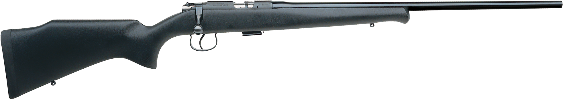 Download Cz 452 Silhouette - Cz 455 Threaded Barrel PNG Image with No ...