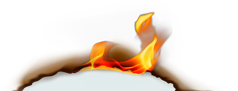 Burnt Edge - Flame - Free Transparent PNG Download - PNGkey