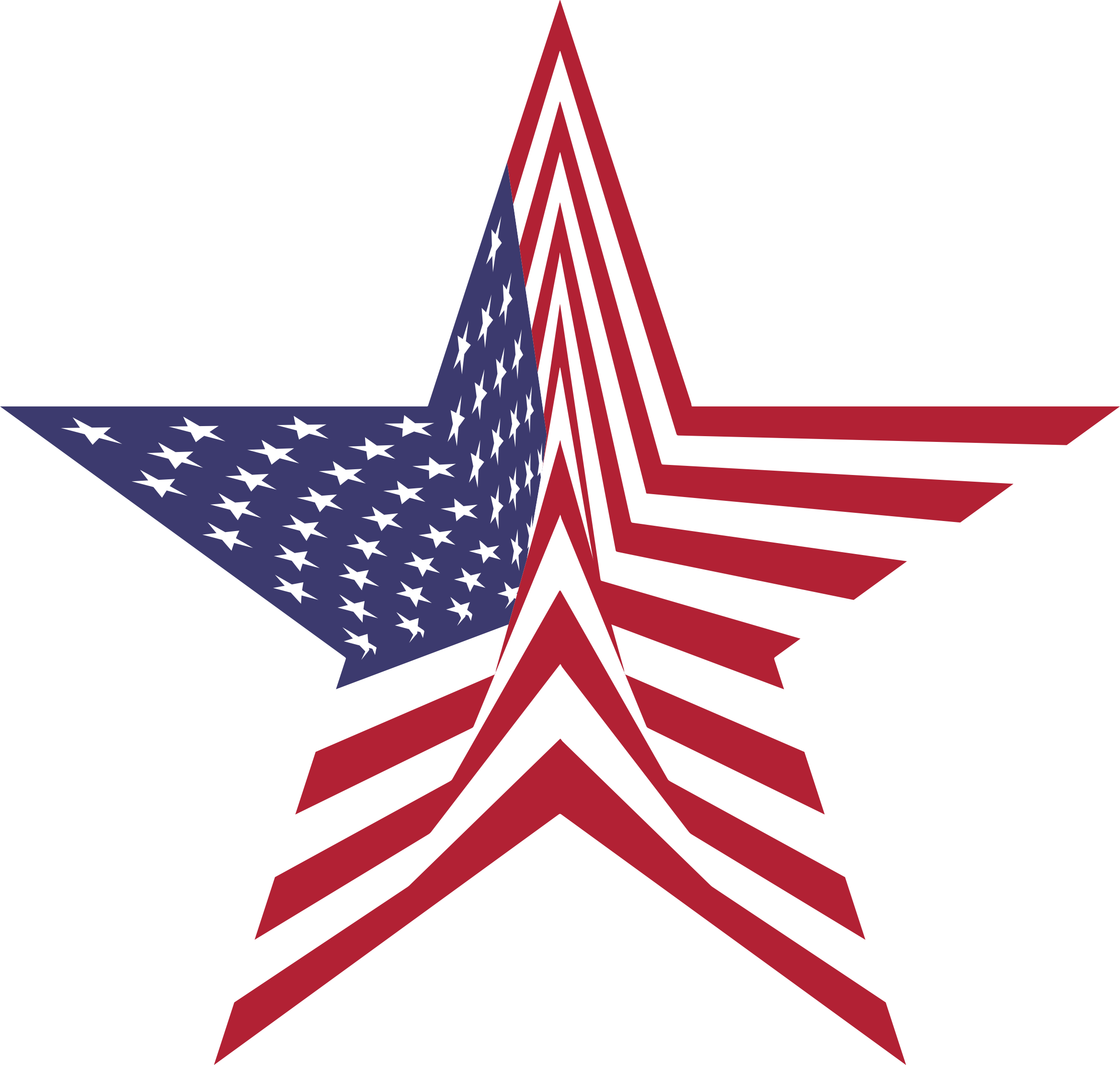 America Flag Star Picture Transparent - Flag Of The United States ...
