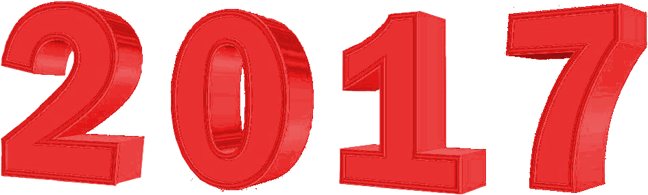 Download 2017 3d J709 - 2017 In Png PNG Image with No Background ...