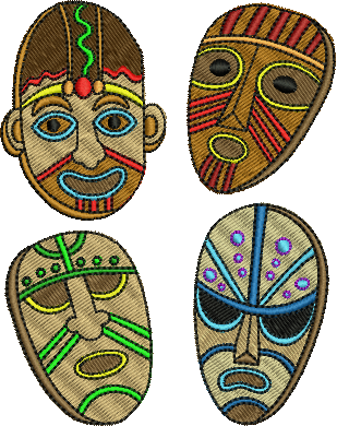 African Tribal Mask Collection - Tribal Mask - Free Transparent PNG ...