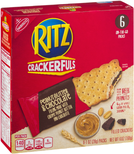 Download Nabisco Ritz Crackerfuls Peanut Butter & Chocolate - Swiss ...