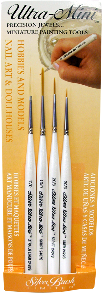 Download View Larger Image - Silver Brush Ultra Mini Brush Sets, Set ...