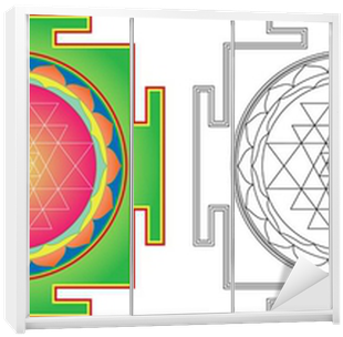 Vector Shri Yantra For Meditation - Shree Yantra High Resolution - Free ...