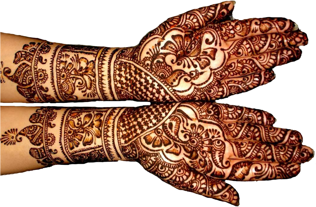 Download Mehandi Designs For Hands Free Download PNG Image with No ...